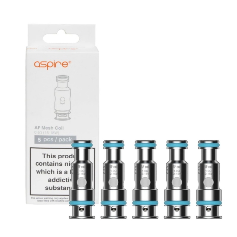 ASPIRE AF MESH VAPE COILS 5PCS::British Vapes - Best Vapes in United ...