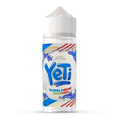 Yeti E-Liquid 100ml Short Fill Bubblegum Candy Cane::British Vapes ...
